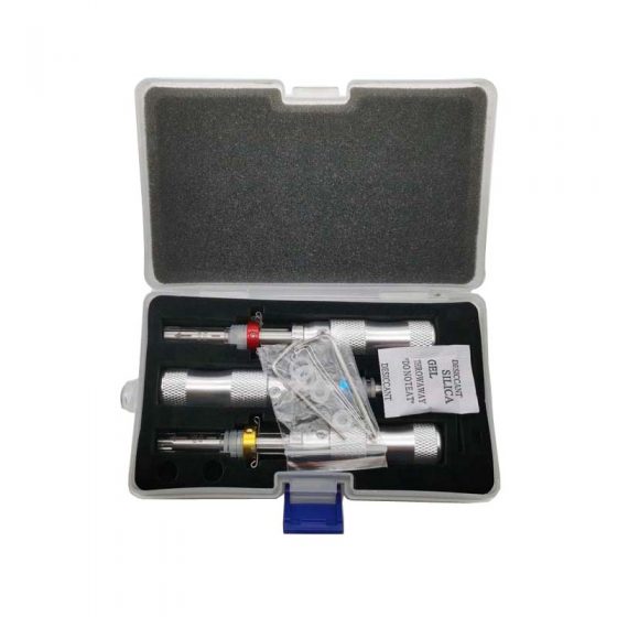 3Pcs Tubular 7 Pin Lock impressioning Pick tool set 7.0mm 7.5mm 7.8mm ...